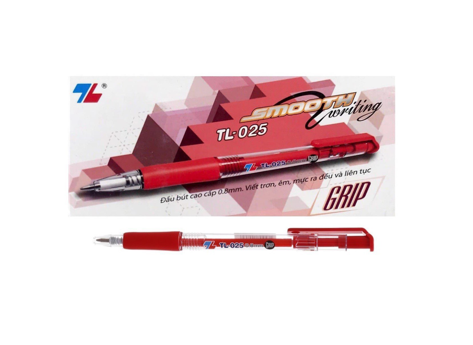 VIẾT BI TL 025-ĐỎ - Nhà phân phối Kim Lợi